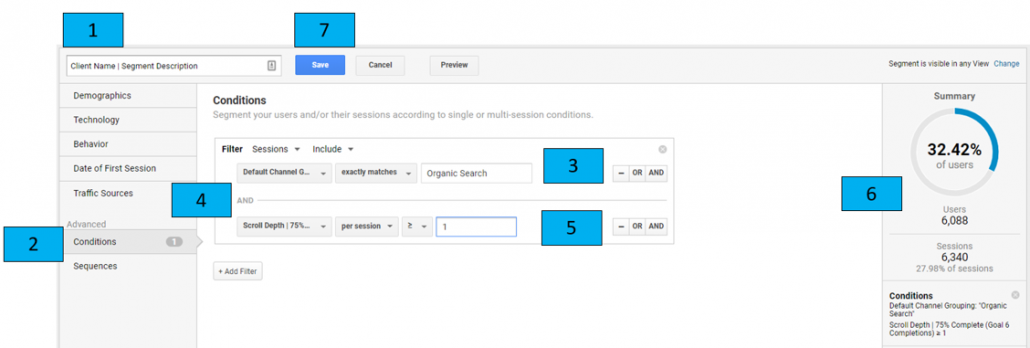 Google Analytics Segments | Create Custom Segments in GA4 vs. UA