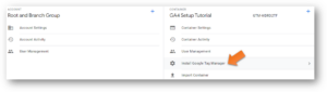 Google Tag Manager Container Code: GTM Basics
